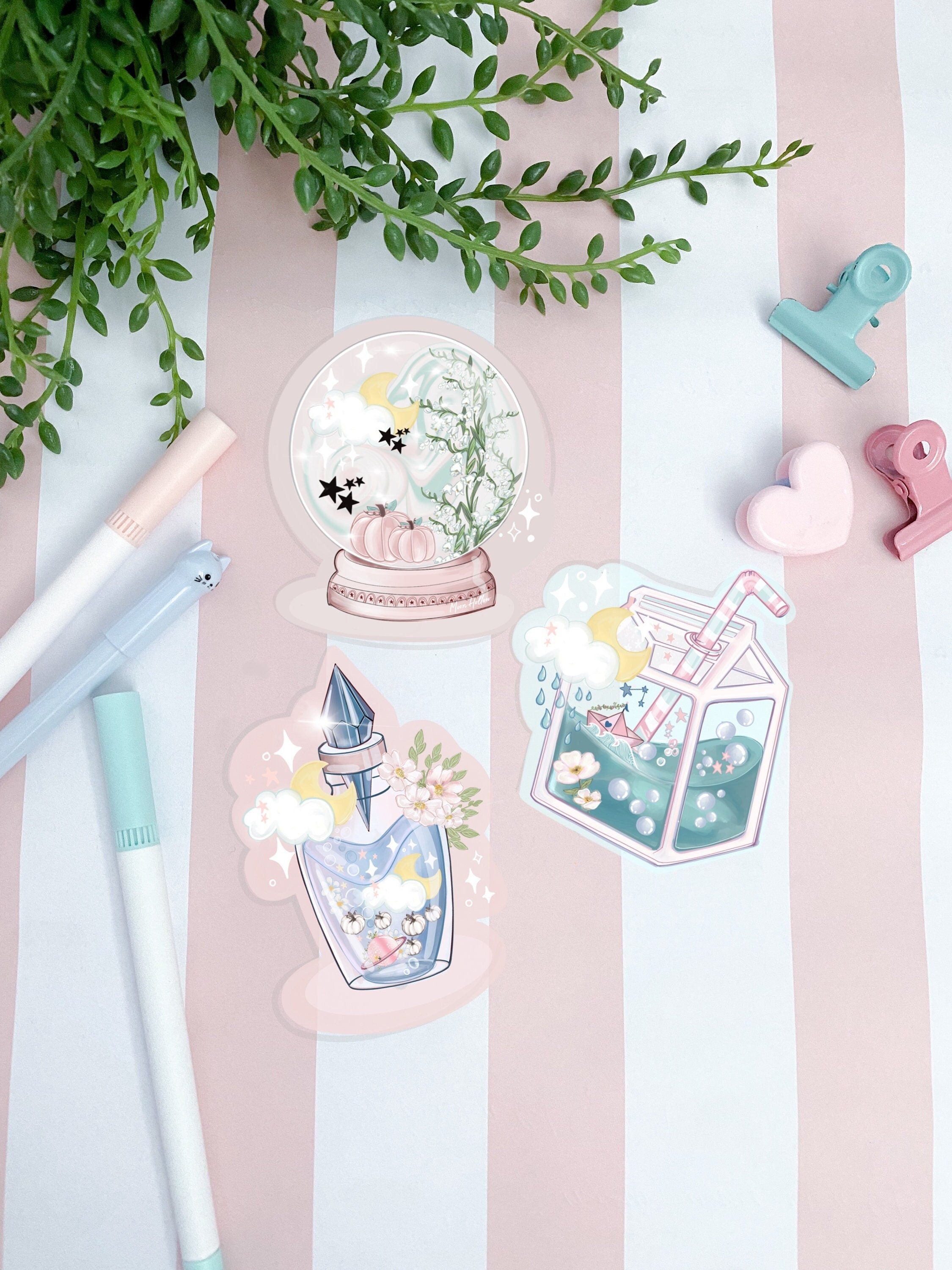 Potions sticker pack – Moon Hollow Design